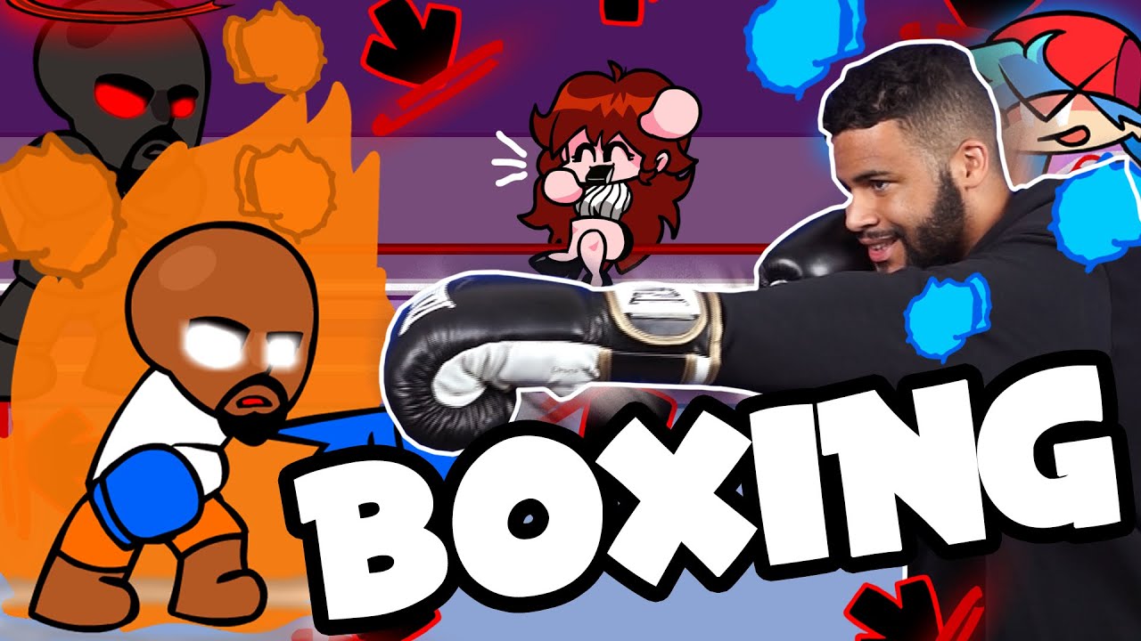 BryceUp vs Matt Boxing Fight! (FULL WEEK!) (Friday Night Funkin' Mod ...