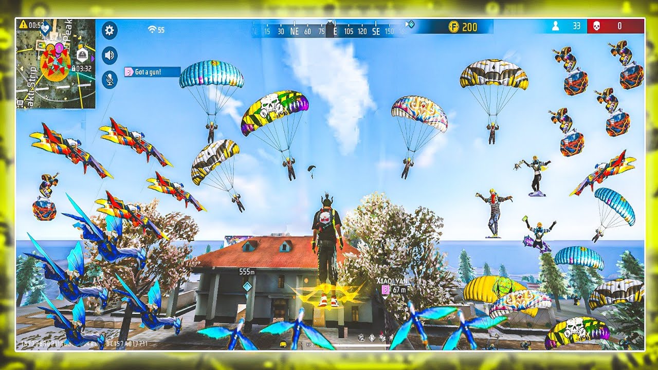 We Survived the MOST COMPETITIVE Battle Royale Lobby - YouTube