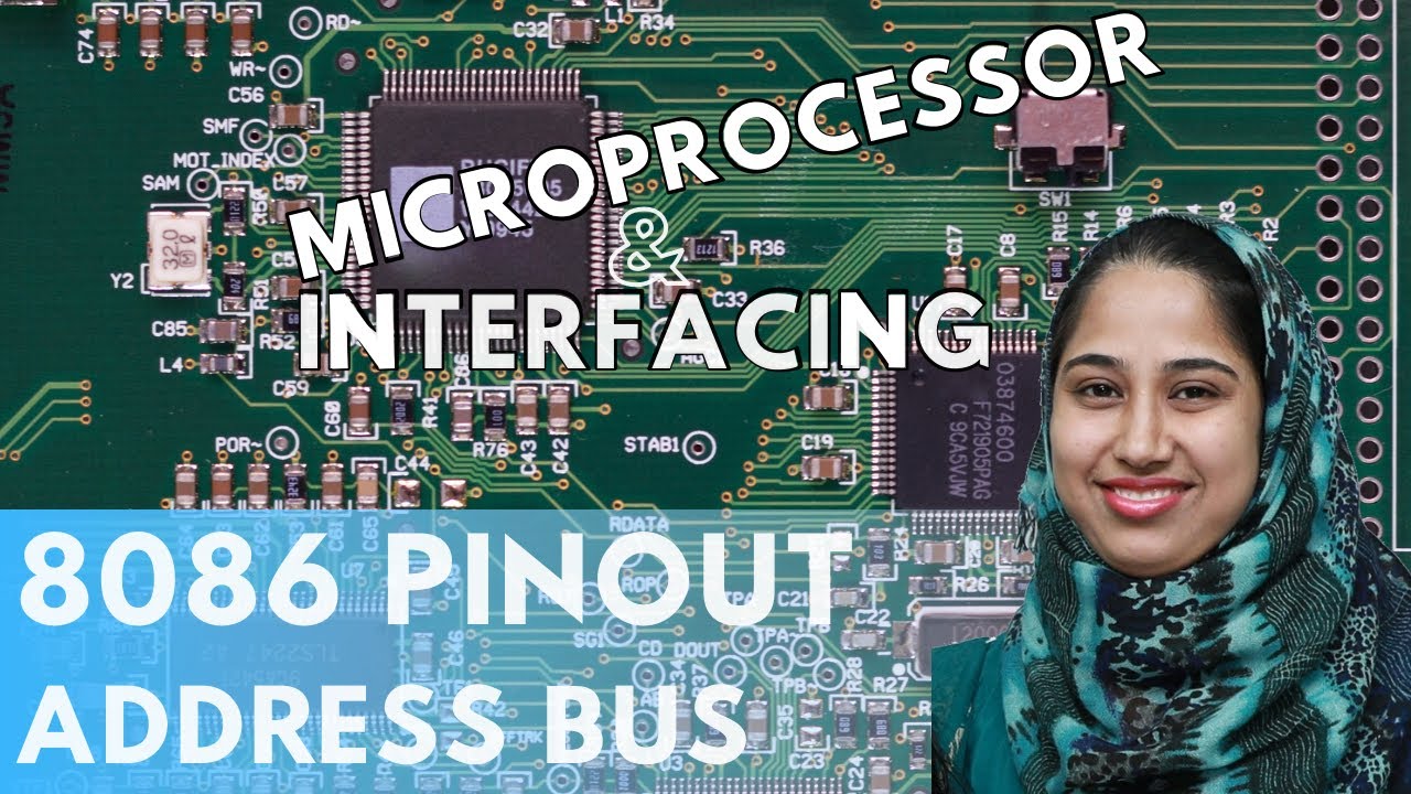 8086 PINOUT [ADDRESS BUS] : : DR SHAZIA HASAN - YouTube
