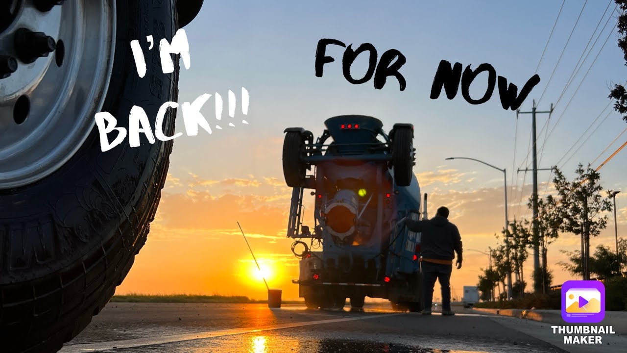 I'm back quick story time and some pump talk with a line pump operator ...