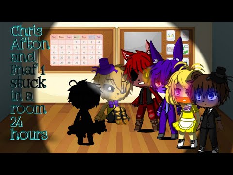 Chris afton stuck in a room with Fnaf 1 for 24 hours