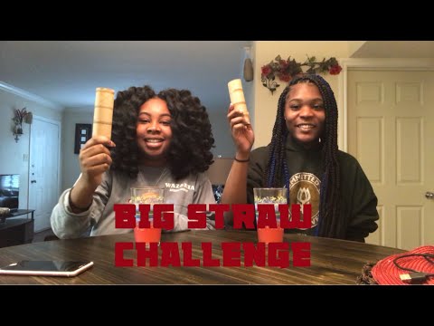 BIG STRAW CHALLENGE - YouTube