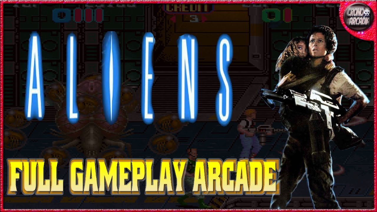ALIENS Full Gameplay ARCADE - YouTube