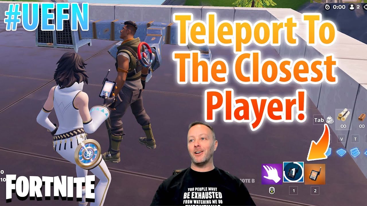 Use VERSE To Teleport To The Closest Player With Remote - YouTube
