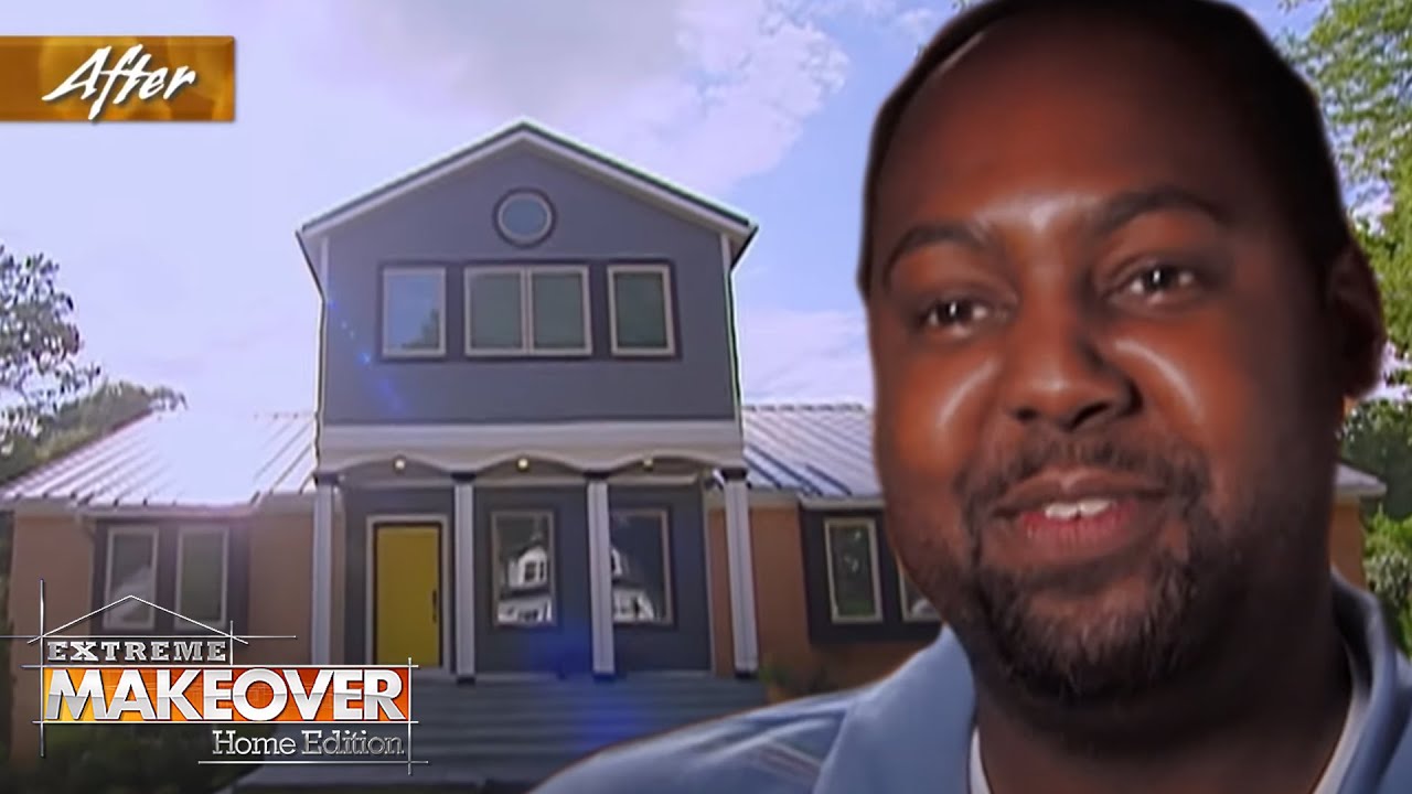 25 Kids Become A Big Warm Family | Extreme Makeover Home Edition - YouTube