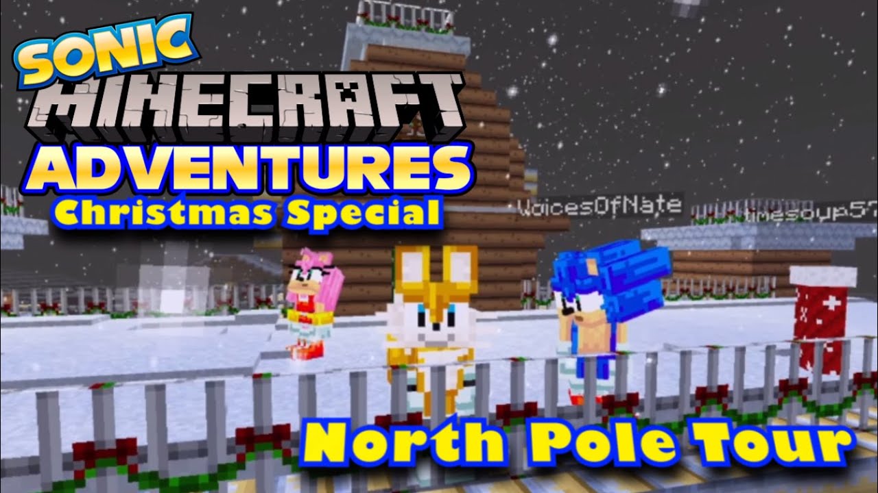 Sonic Minecraft Adventures | North Pole Tour! - YouTube
