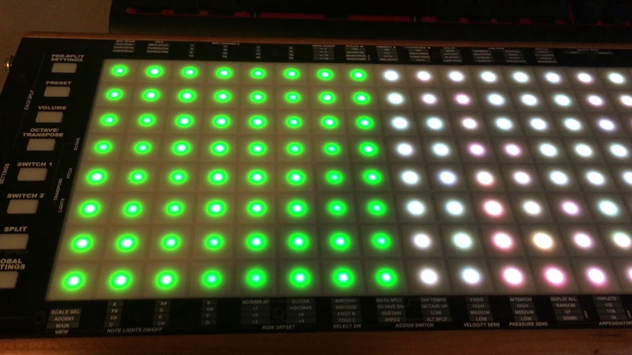 Linnstrument Variable EDO Scale Mode - YouTube