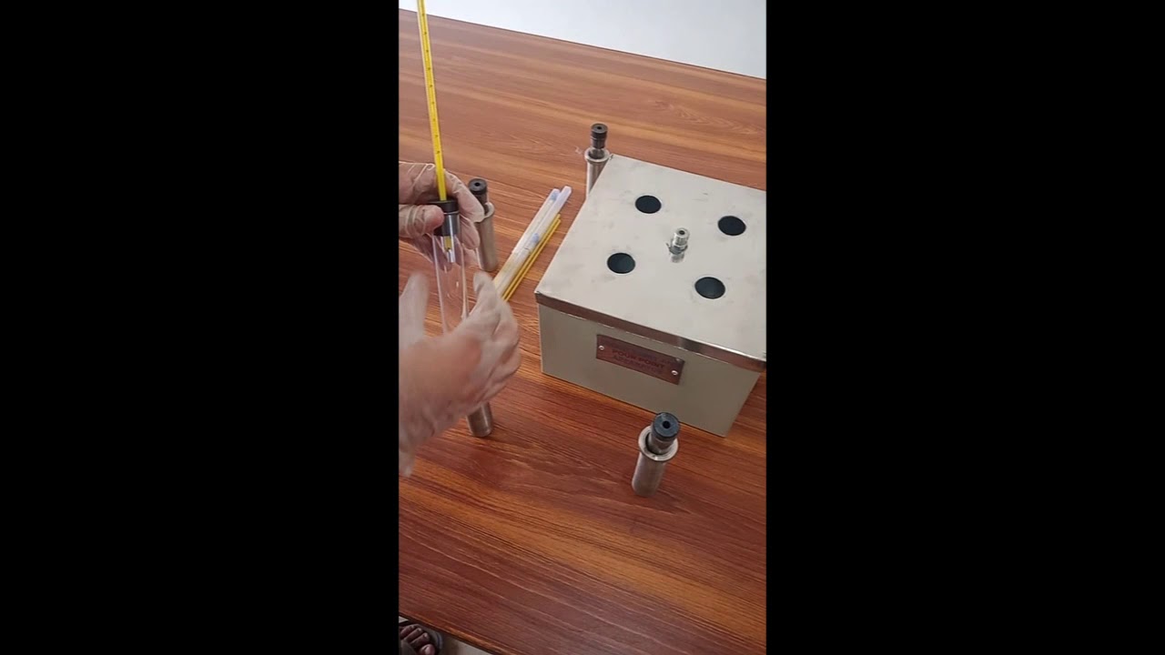 Cloud point and Pour point Experiment #CloudPoint #PowerPointExperiment ...