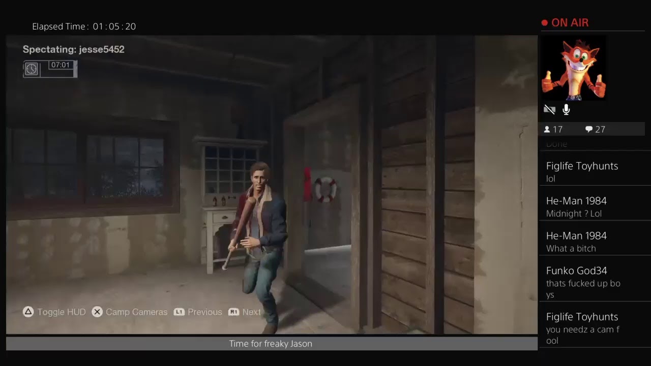 Friday the 13th crapper time - YouTube