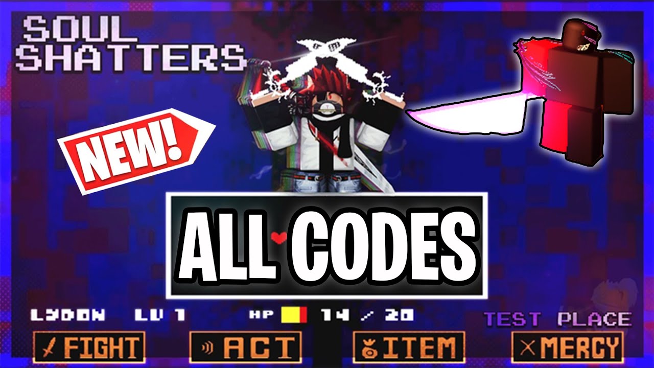 ALL *NEW* CODES in SoulShatters Test Place (ROBLOX) - YouTube