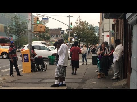 [4K] The "Dodgy" Area in Harlem (NYC Walking Tour) - YouTube