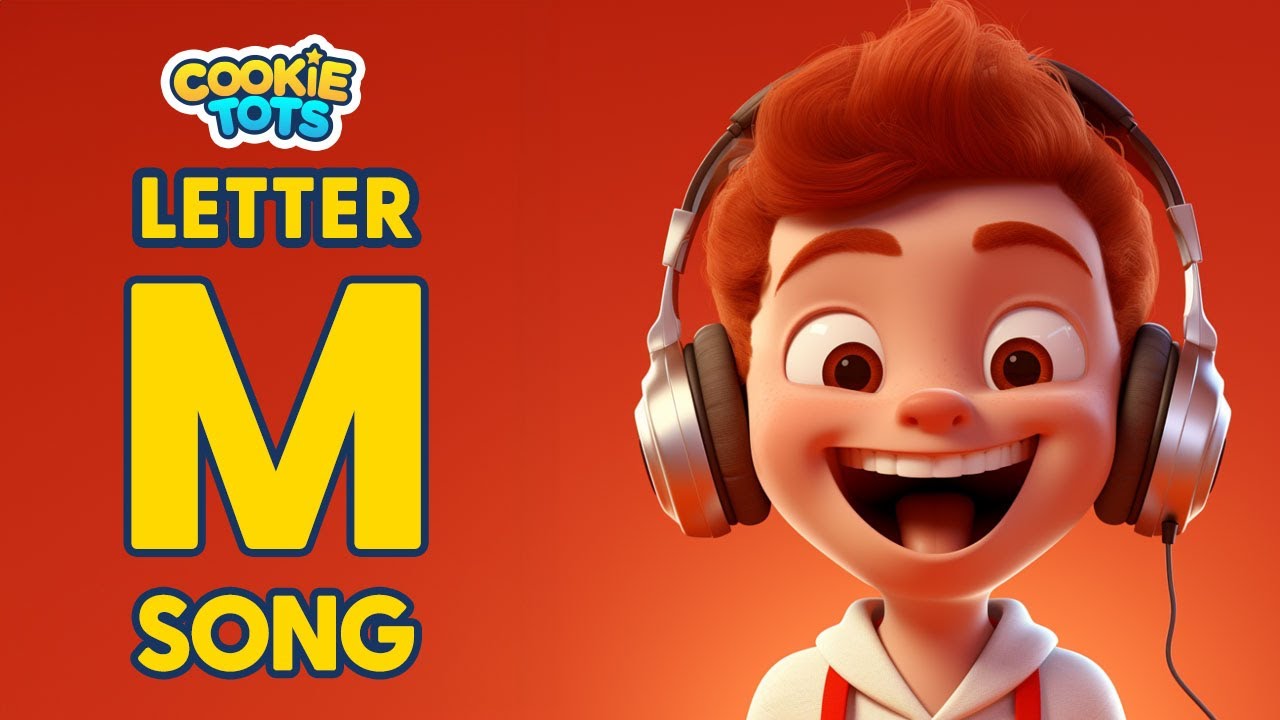 **The M Song is 🤩 | Funky Nursery Rhyme | ABC Song | Cookie Tots - YouTube