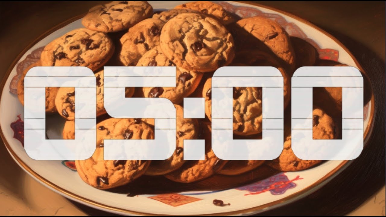 5 Minute Timer Chocolate Chip Cookies - YouTube