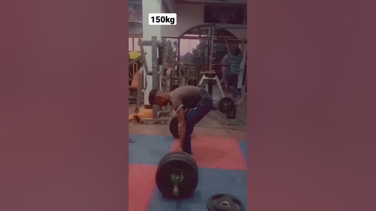 150kg omg 😱😱 gym short #shorts - YouTube