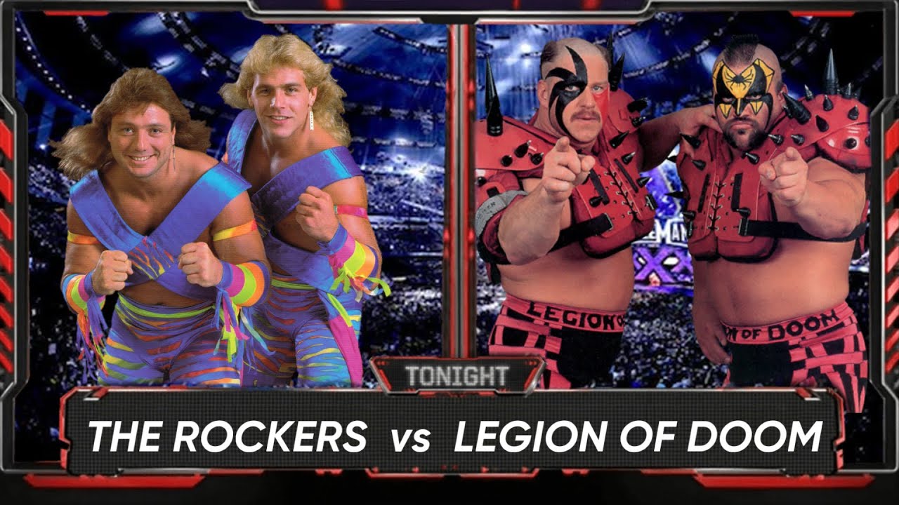 🌟WWE Legends Match: THE ROCKERS vs LEGION OF DOOM🌟 - YouTube