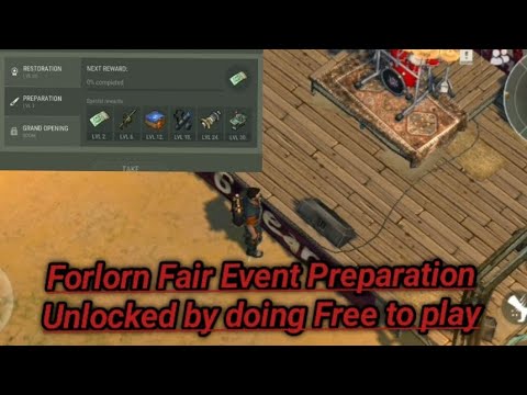 I unlocked Forlorn Fair Preparation by using Free to play method | Last ...