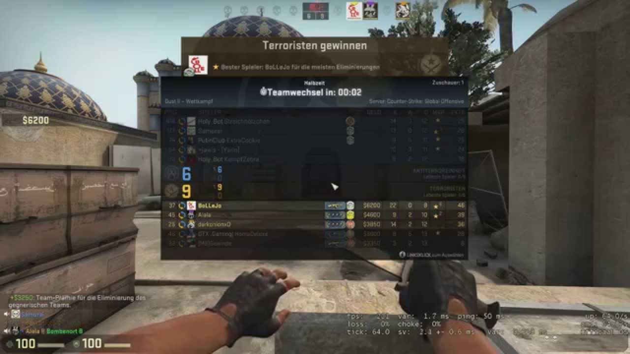 Half time in a normal CS:GO Game! :D [1080p HD] - YouTube