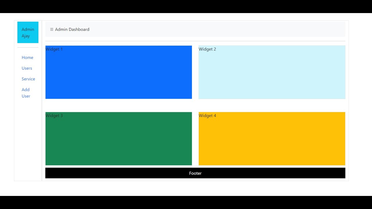 Angular 16 Bootstrap 5 Creating Toggle Sidebar | Admin Dashboard ...