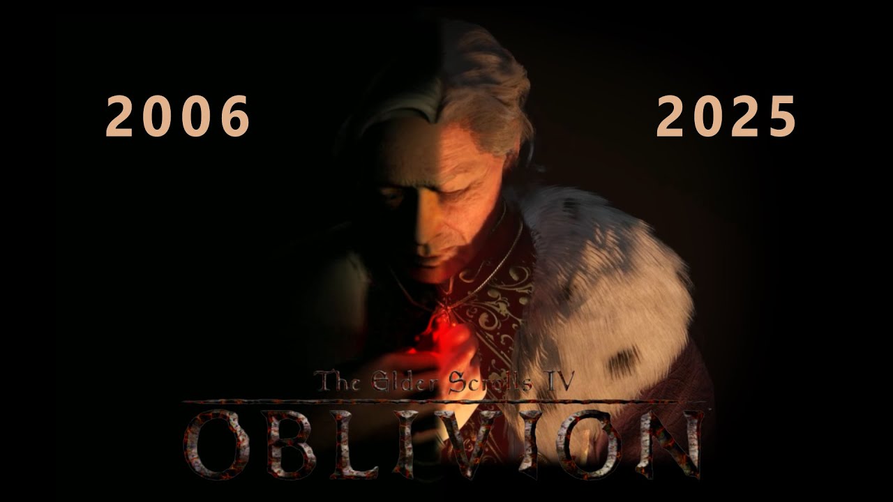 The Elder Scrolls: Oblivion | Cinematic Intro Opening Comparison ...