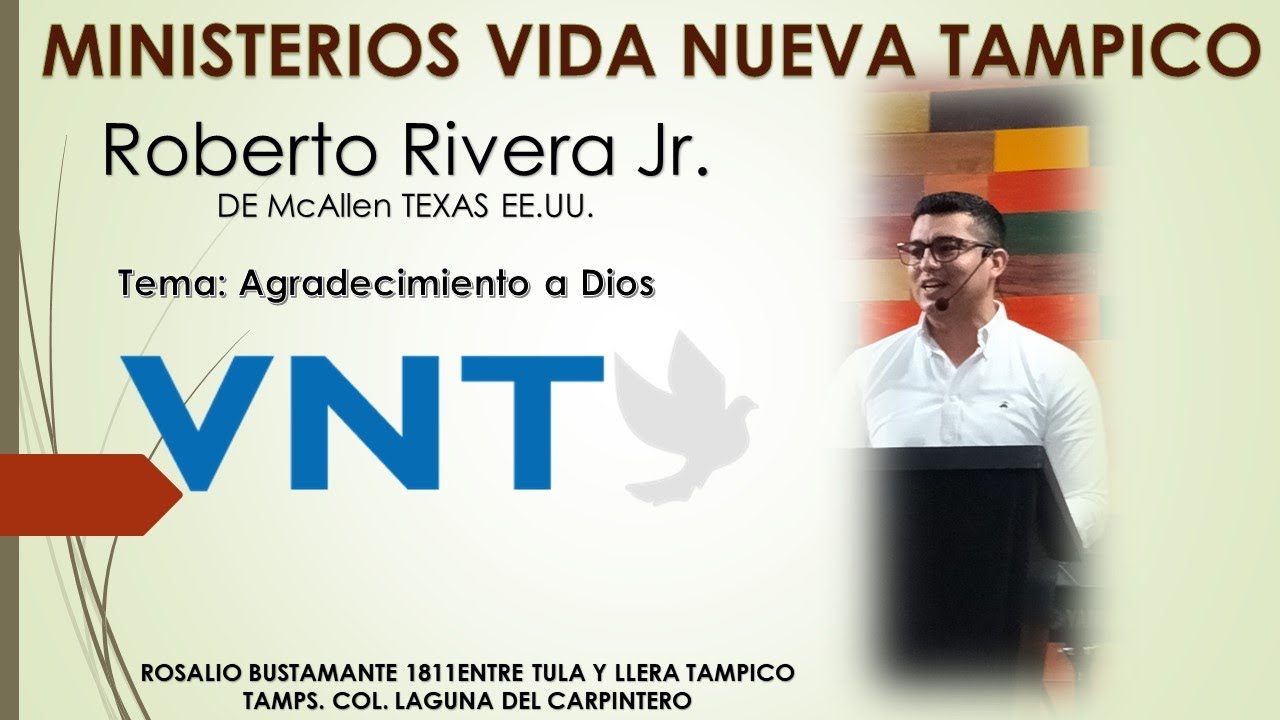 hoy estuvo con nosotros Roberto Rivera jr con una palabra que bendecirá nuestras vidas de ...