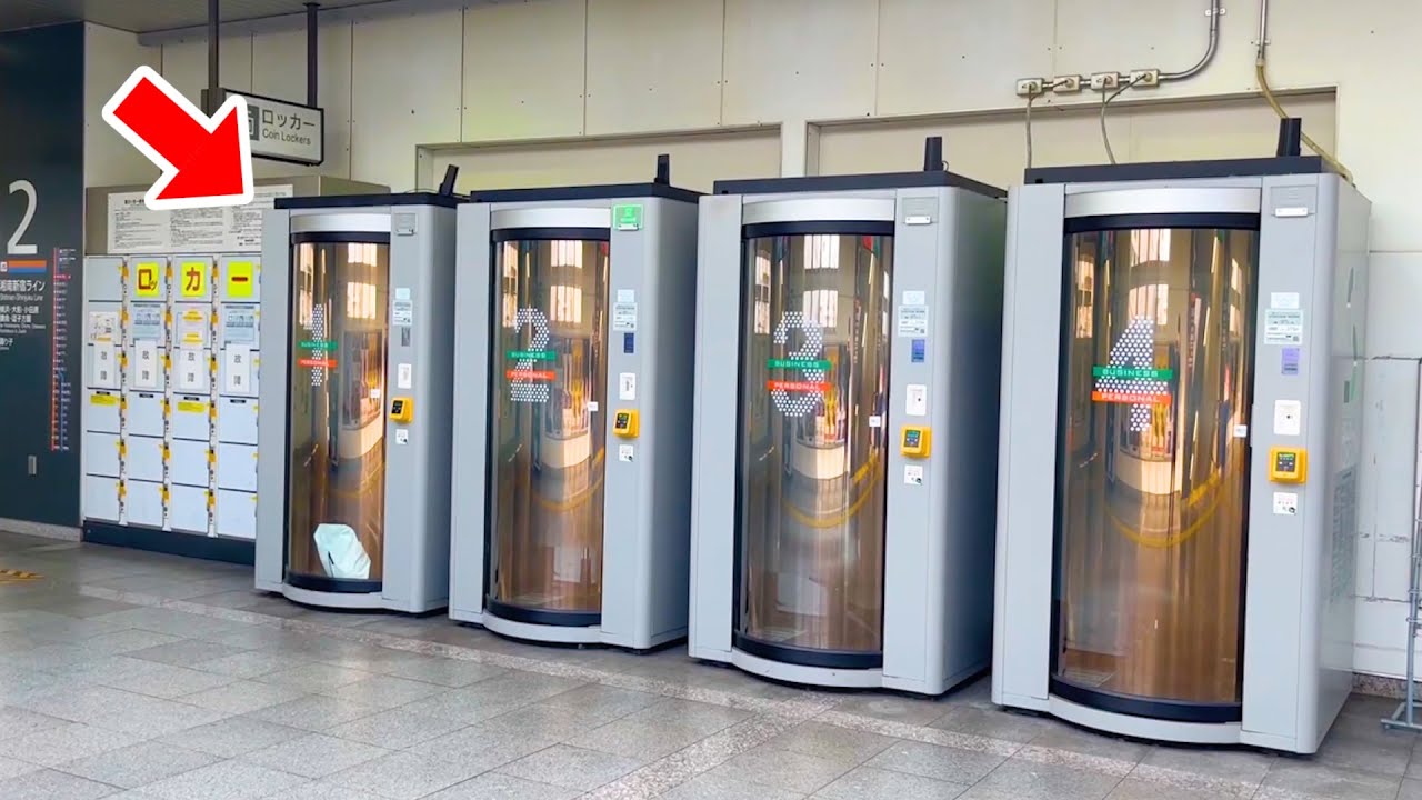 🇯🇵Staying in Japan's Weird CAPSULE PODs inside a Station in Tokyo - YouTube