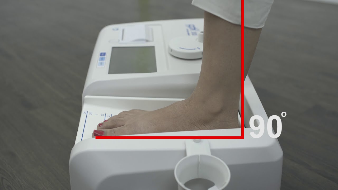 Ultrasound Bone Densitometer CM-300 - YouTube
