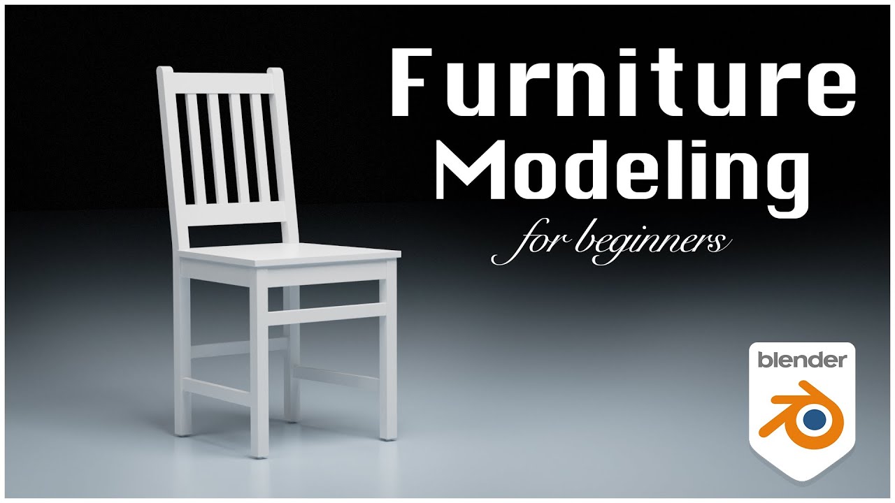 Blender tutorial | furniture Modeling | Modeling Dining chair in ...