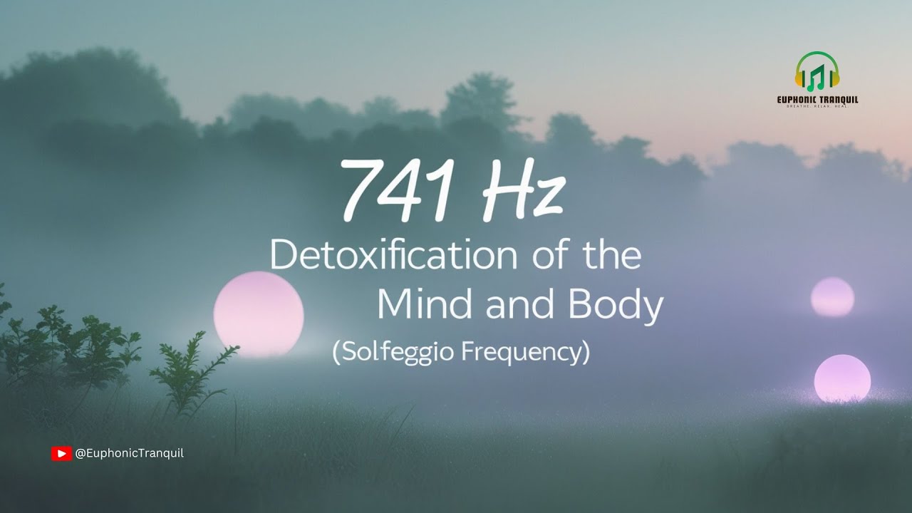 Real 741 Hz | Detoxification of the Mind and Body | Solfeggio Frequency ...