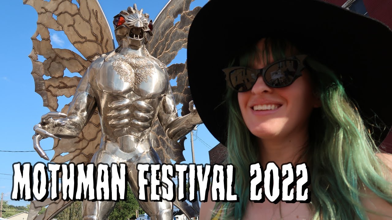 Point Pleasant's Mothman Festival and Abandoned TNT Area Bunkers - YouTube