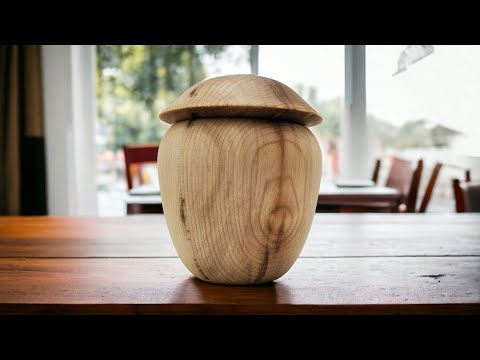 Woodturning | Lidded Box Turning Demo - YouTube