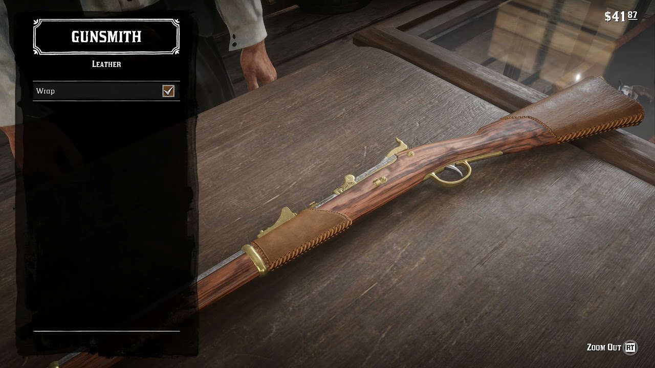 RDR 2 Springfield Rifle Customized - YouTube