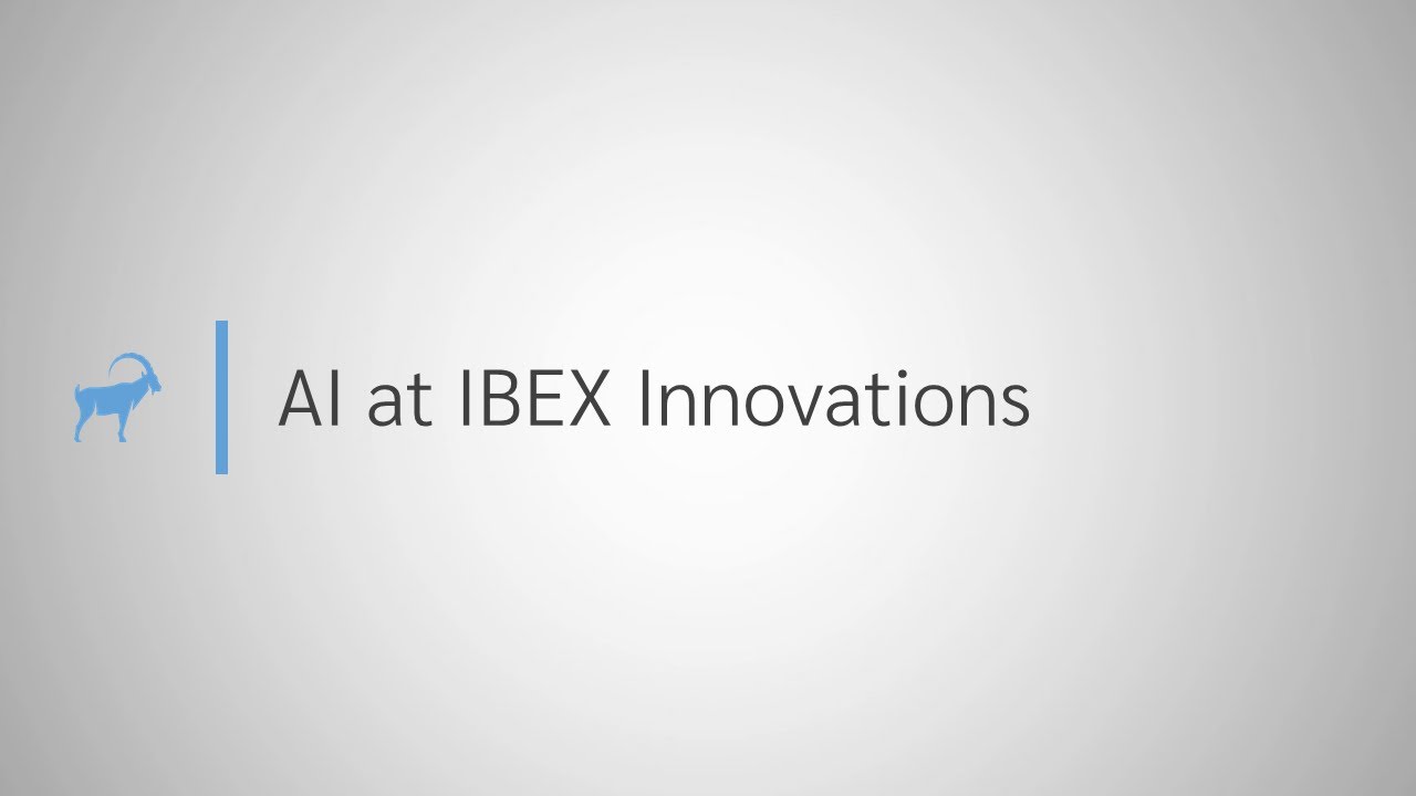AI Technical Lead, Thomas Jubb, sets out exciting vision for AI at IBEX ...