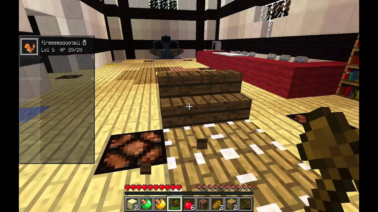 Pixelmon episode #1- Finally found a healing center - YouTube