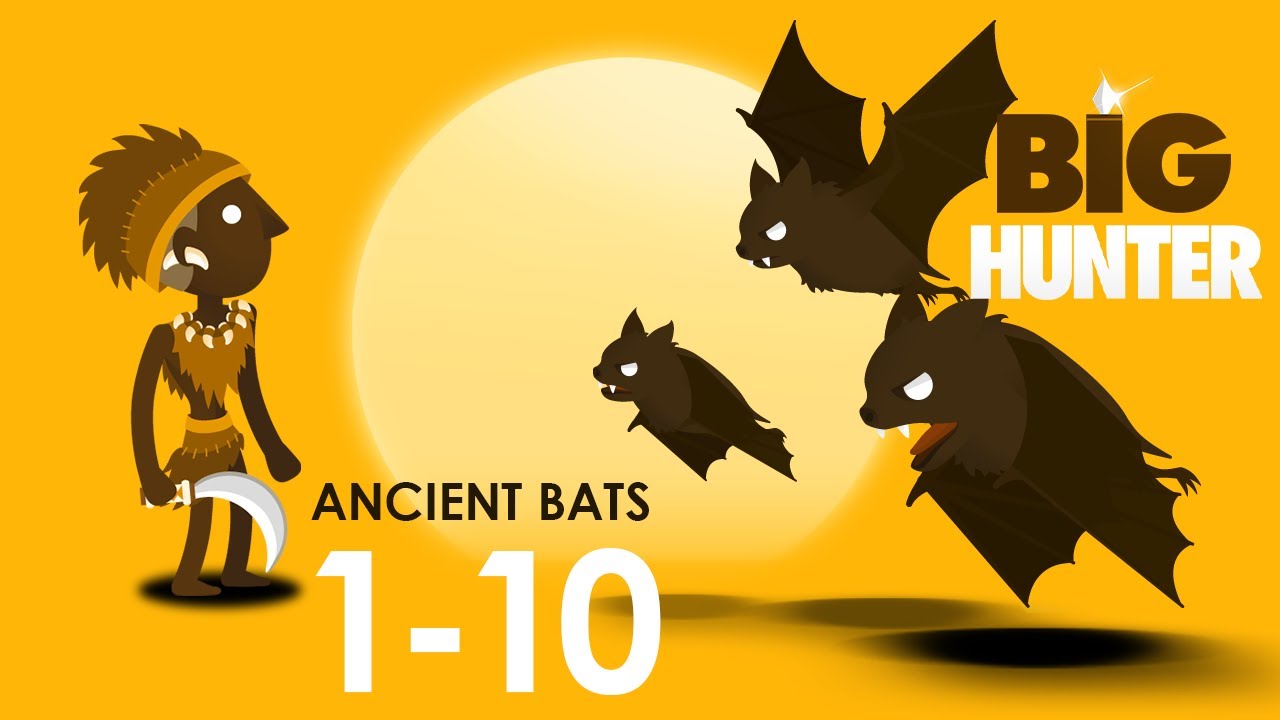 Big Hunter Ancient Bats Day 1 - 10 - YouTube