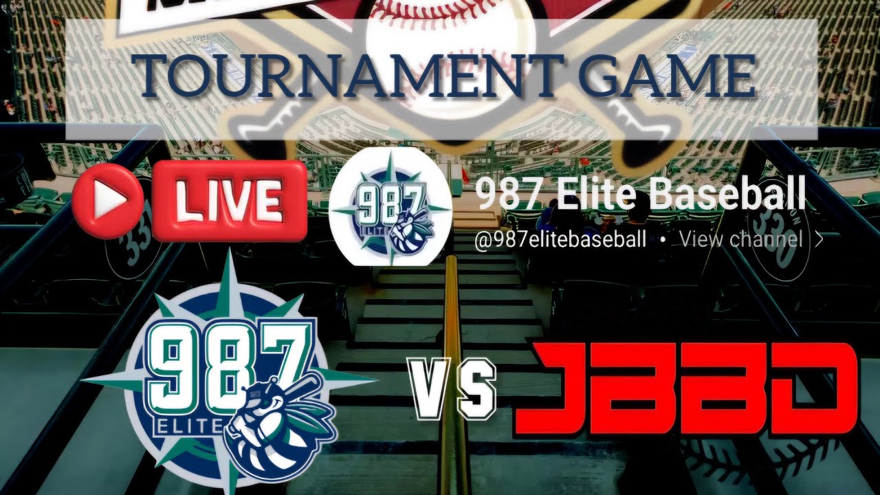 2nd Game 987 Elite Baseball Vs JBBD - YouTube