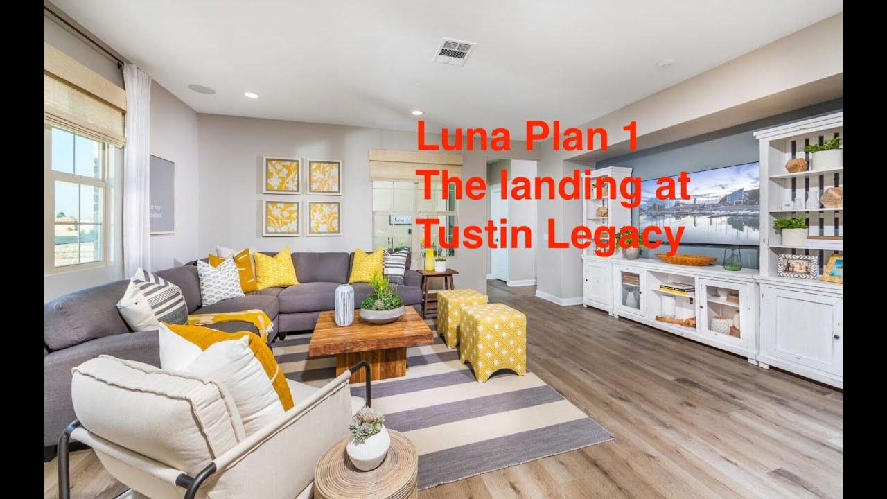 【新盘速递】 Luna Plan 1 at the landing at Tustin, ca - YouTube