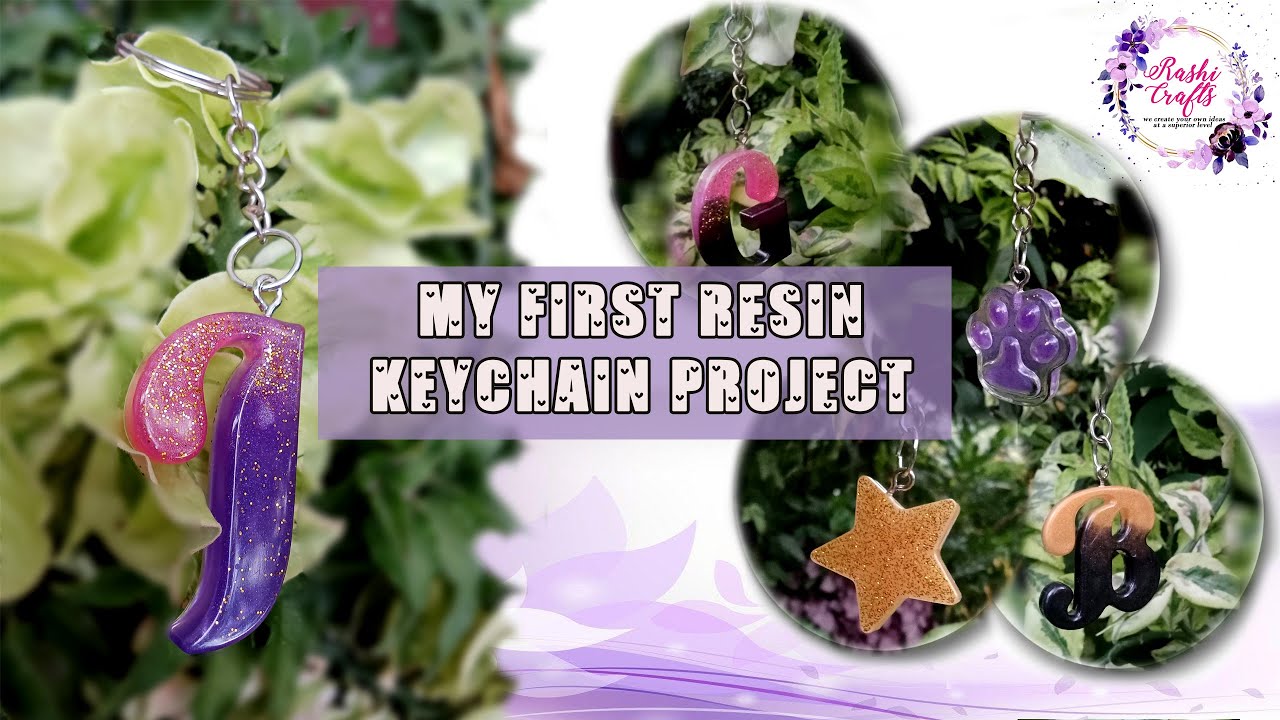 My First Resin Keychain|Keytag bulk project|Letter Keychains|Resin ...