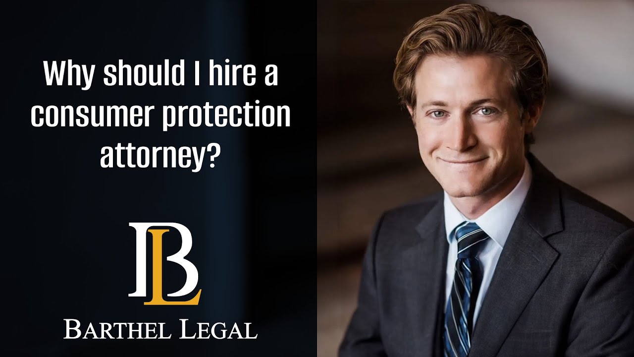 Why should I hire a consumer protection attorney? - YouTube