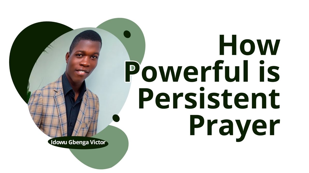 How Powerful is Importunity/Persistent Prayer - YouTube