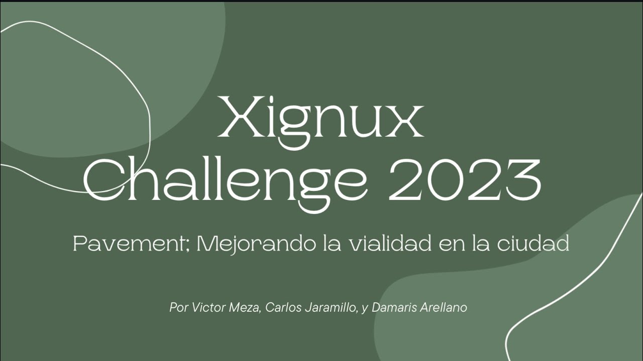Xignux challenge 2023 - Equipo Ecotrópico - YouTube