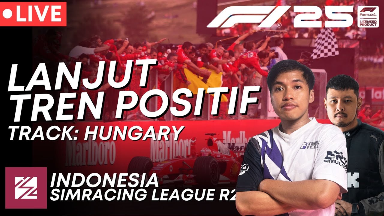 [TIM FERRARI] Bisa Menang? Round 2 Hungary - F1 Indonesia Simracing ...