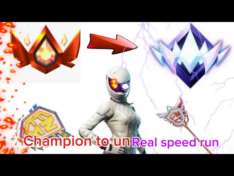 Champ to unreal speed run (first game) montage - YouTube