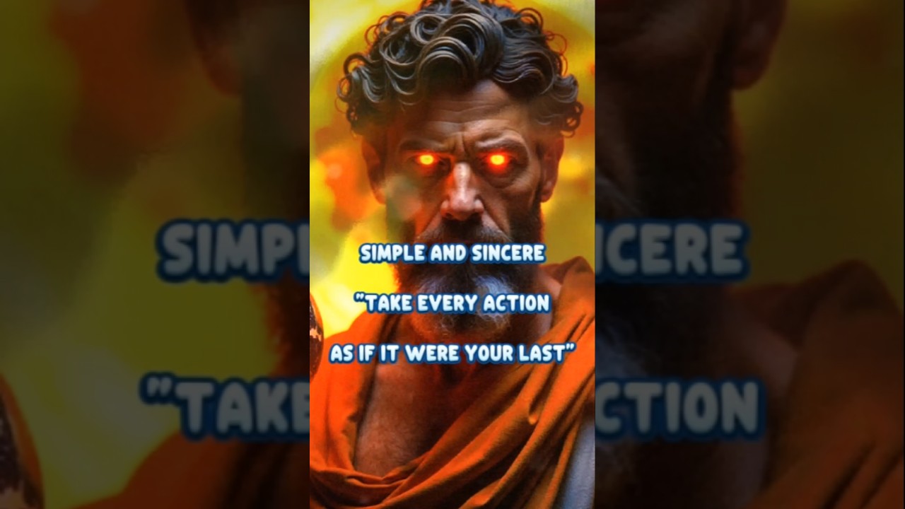 Simple and Sincere | Marcus Aurelius #motivation #stoicquotes - YouTube