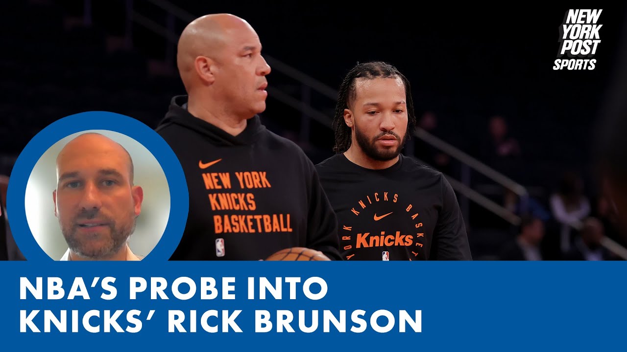 Knicks furious over NBA investigation into Rick Brunson - YouTube