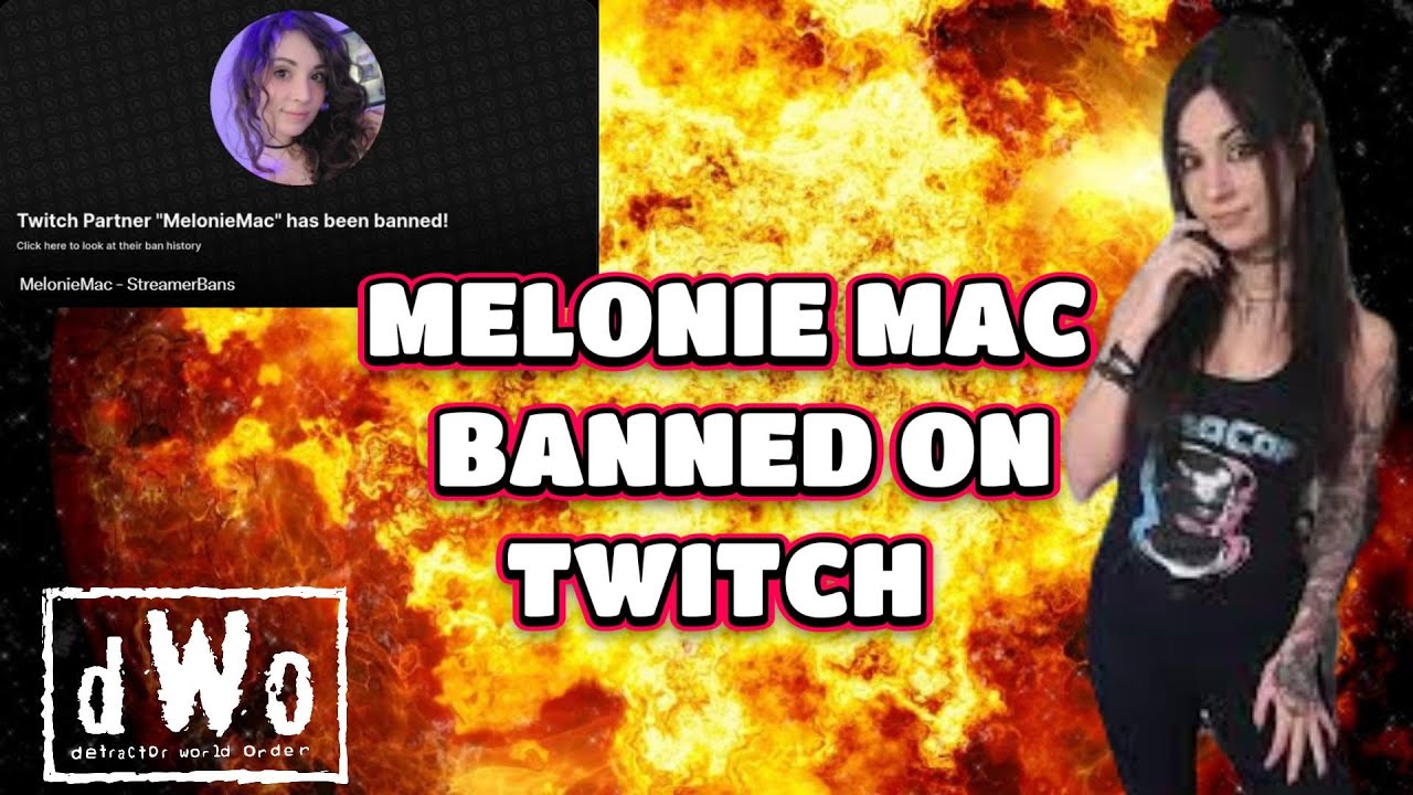 Melonie Mac BANNED On Twitch #twitch #trending #youtube - YouTube