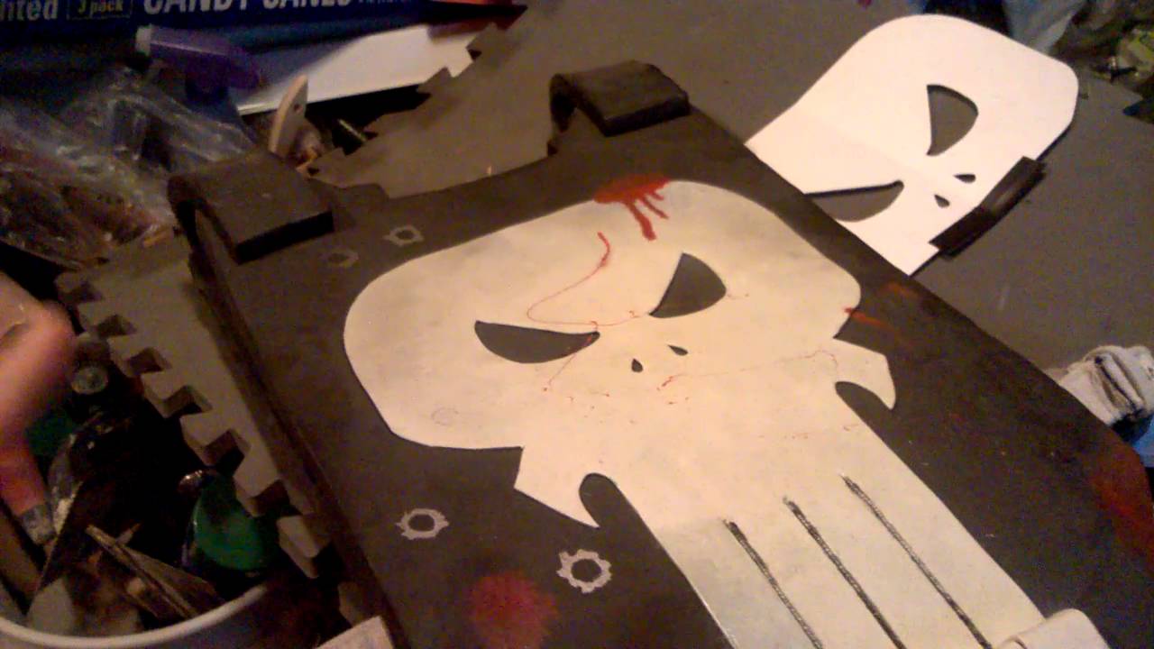 DIY Punisher Bullet Proof Vest - YouTube