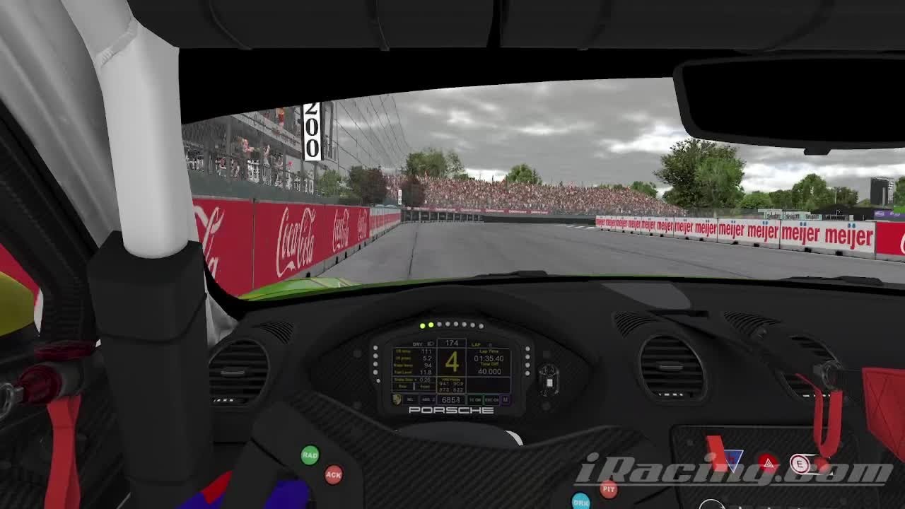 Track Guide: iRacing Detroit Grand Prix at Belle Isle Porsche 718 ...
