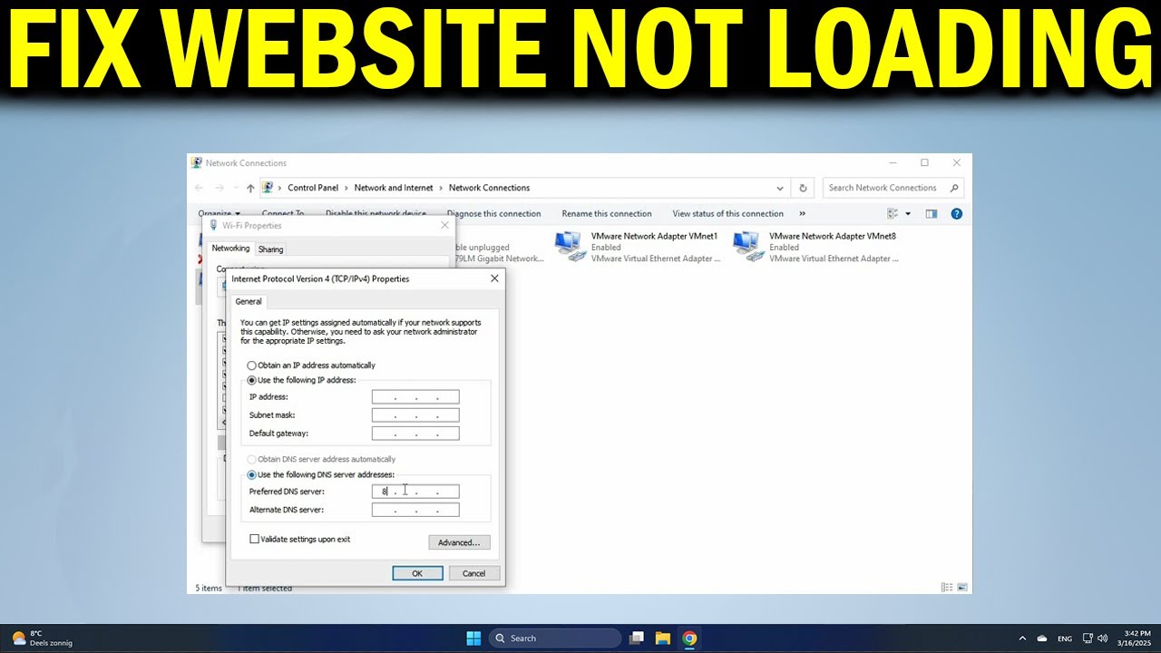 How To Fix Some Websites Not Loading Or Not Opening in Any Browser ...