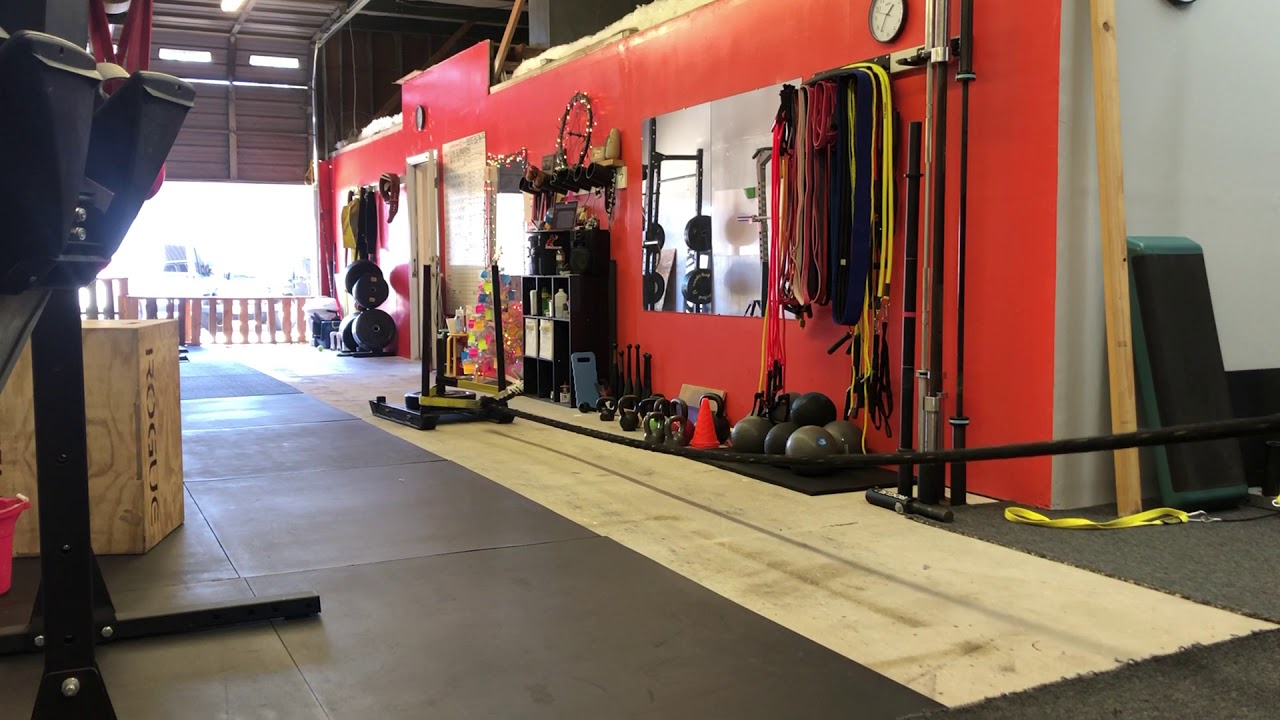 Hand-Over-Hand Sled Pull + Push Combo - YouTube