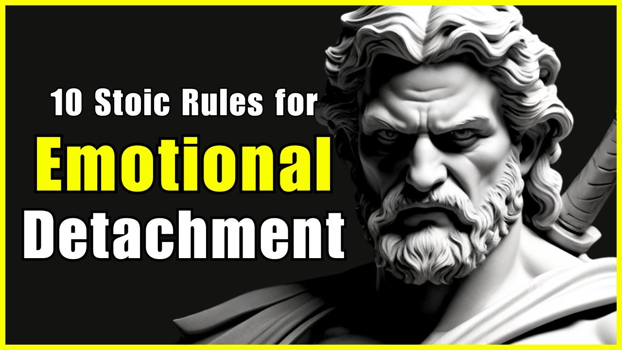 10 Stoic Rules on How to Emotionally DETACH from Someone ~Powerful ...